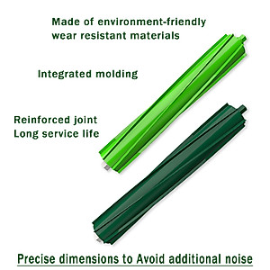 E-HAO Replacement Vacuum Parts for iRobot Roomba i & j & e and Combo i & j Series, 1 Sets Rubber Brushes, 3 HEPA Filters, 3 Side Brushes for i1+/i2+/i3+/i4+/i5+/i6+/i7+/i8+/j5+/j6+/j8+/j9+/e5/e6