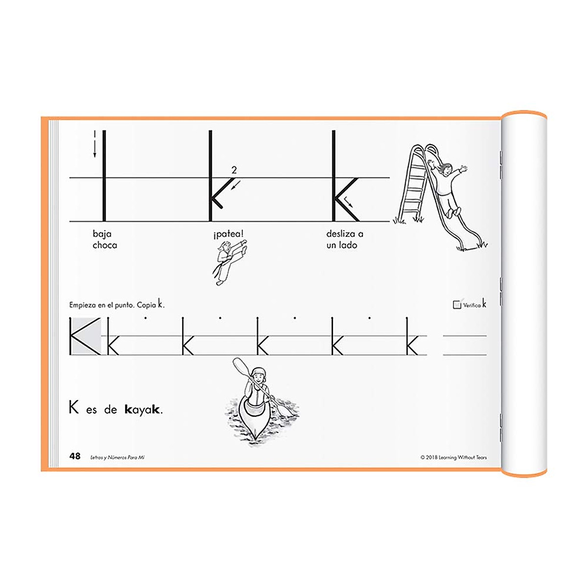 Learning Without Tears Letras y Números para Mí (Student Edition, Spanish)- Handwriting Without Tears- Kindergarten, Shapes, Letters, Numbers, Coloring- for School and Home Use