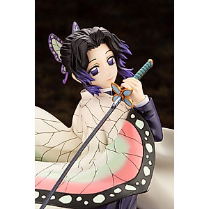 Kotobukiya Demon Slayer: Kimetsu no Yaiba; Shinobu Kocho ArtFX J Statue, Multicolor