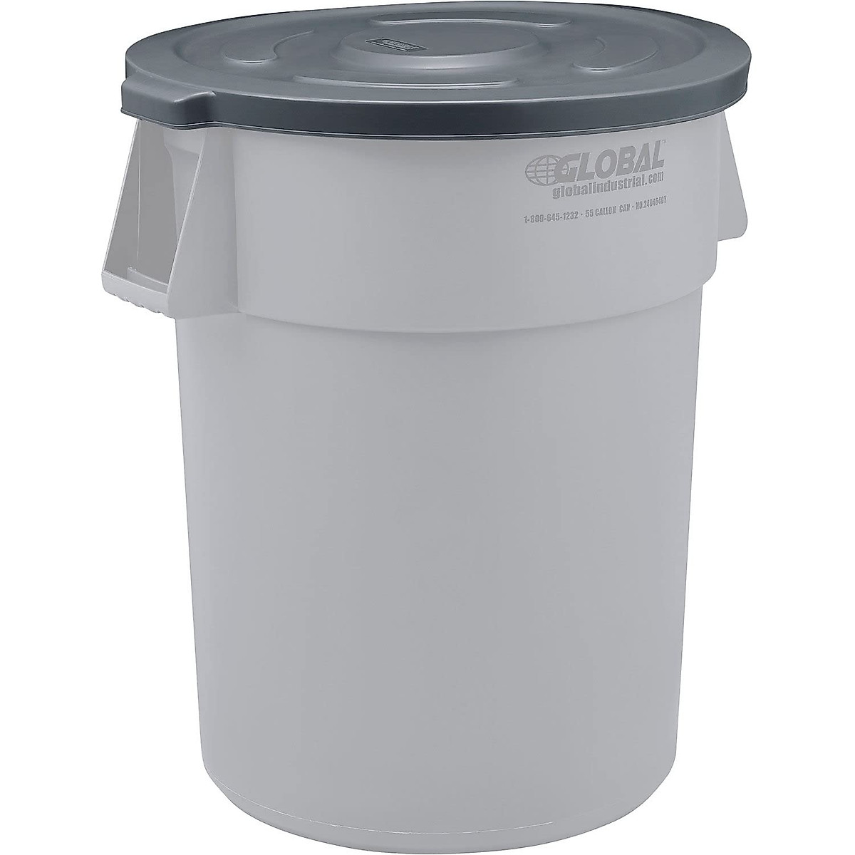 Global Industrial Trash Container Lid for 55 Gallon Garbage Can