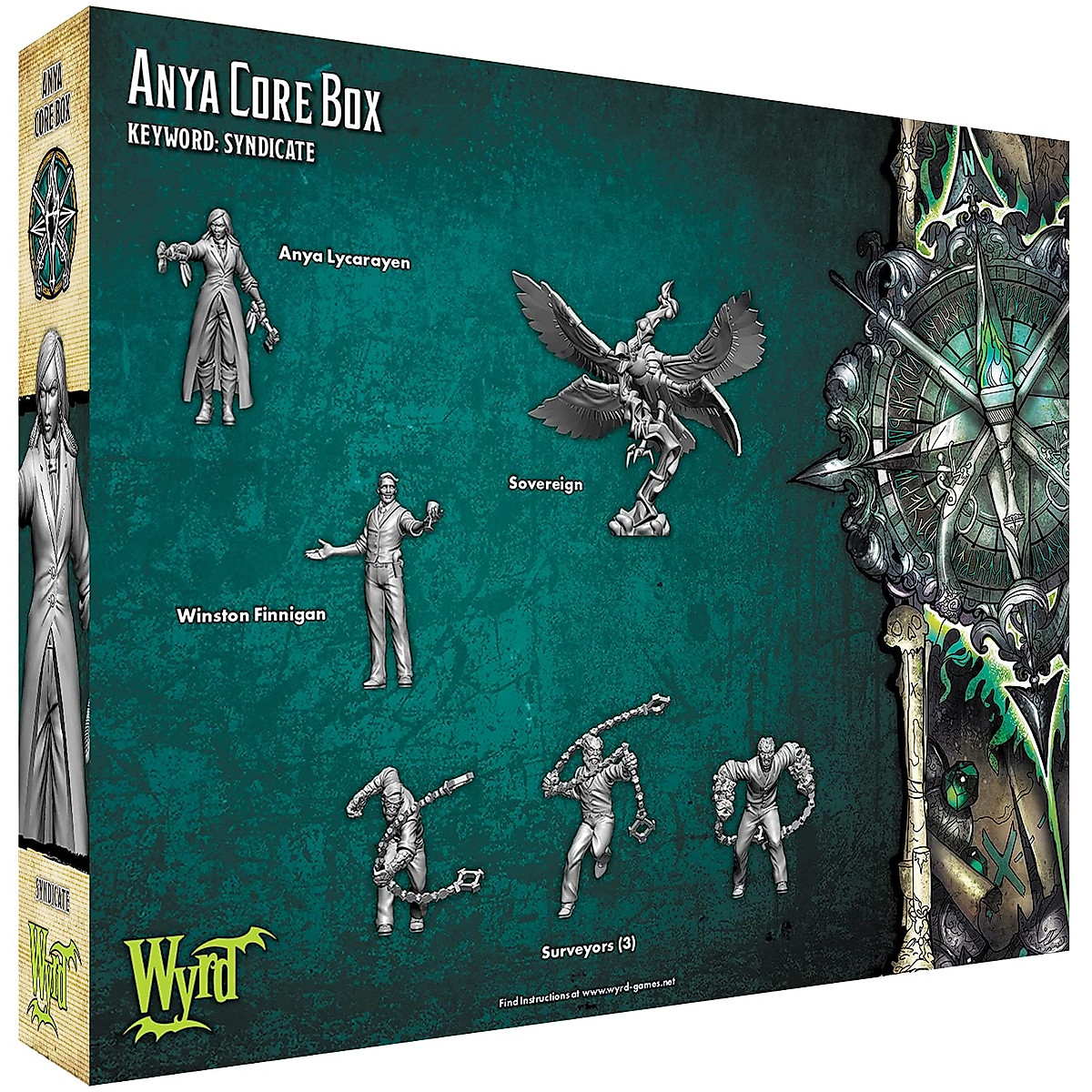 Malifaux Third Edition Resurrectionists Anya Core Box