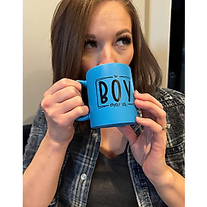 #BOYMOM | Boy Mom | 11 OZ Matte Custom Boy Mama Coffee Mug - Mom Mug - New Mom Cup Mother of Boys Wine Tumbler Best Mom Coffee Mug Tumbler