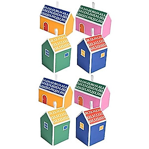 ULTECHNOVO 32 Pcs Candy Cookie Box Christmas Gift Bags Candy Holder Sugar Cookies Small Packaging Supplies Candy Container Handheld Present Bags Gift Packing Cases Paper Biscuit Multifunction