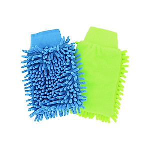 Driver's Choice Microfiber Chenille Washmitts, 8x5.75 in.