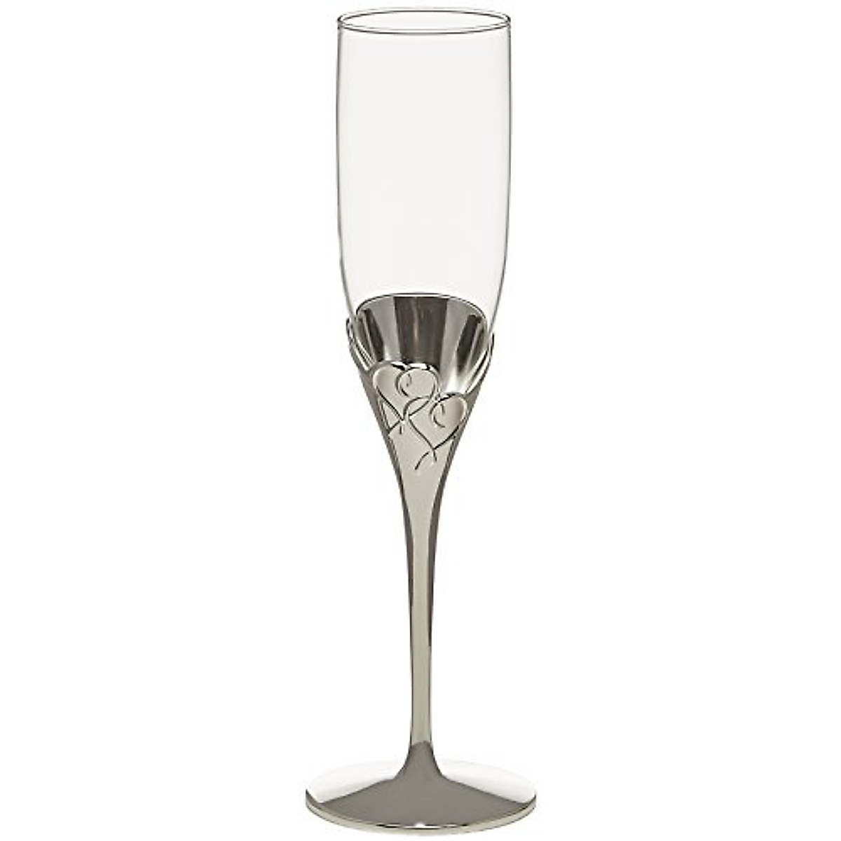 Lenox True Love Glass Flute Pair Clear, 1.25 LB