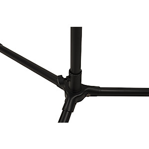 C3 Tripod Base Mic Stand with Fixed Boom, Black (C3-MC1B)
