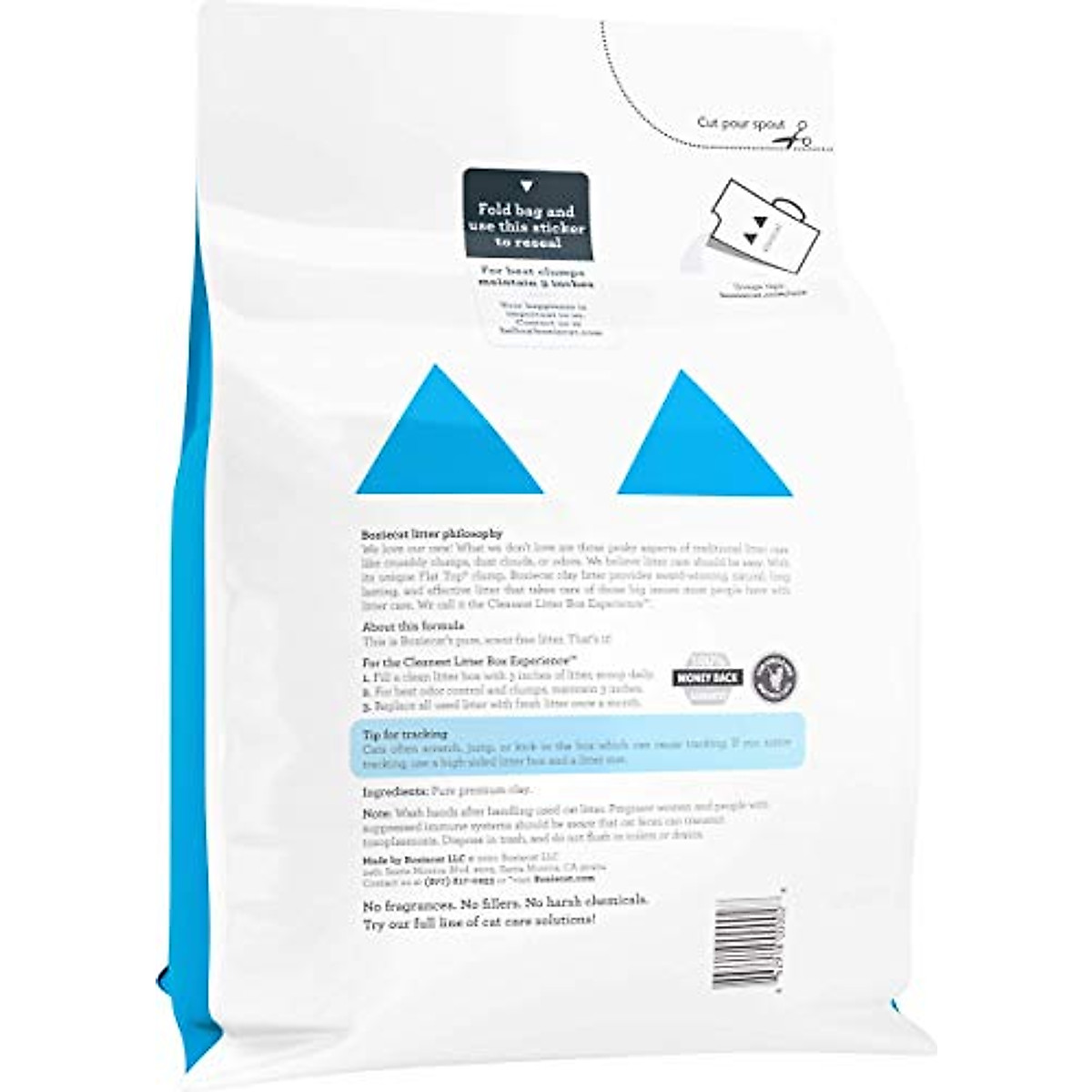 Boxiecat Premium Clumping Cat Litter - Scent Free - Clay Formula - Ultra Clean Litter Box, Longer Lasting Odor Control, Hard Clumping, 99.9% Dust Free