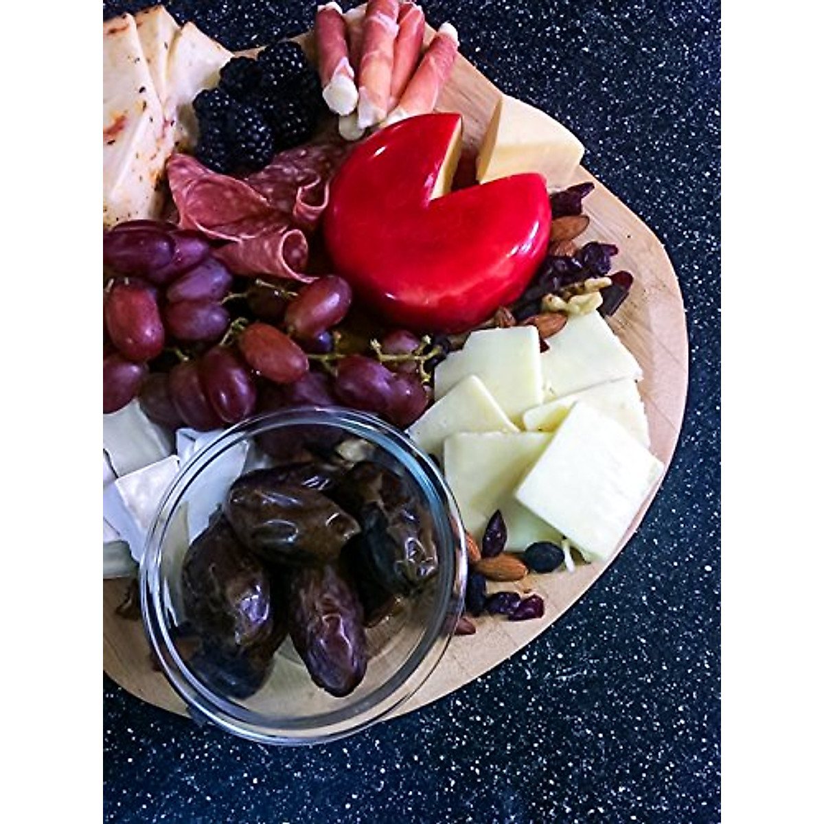 Camco Bamboo Pizza Peel, Charcuterie with Handle - Pizza & Bread Serving or Baking Board | Cutting Board & Serving Tray for Fruit, Vegetables and Cheese - (53000)