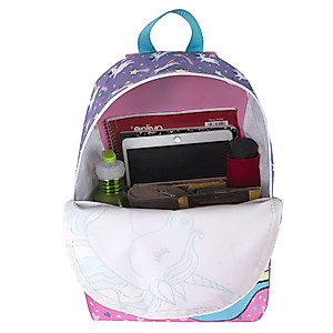 Trail maker Animal Friends Critter and Creature Preschool, Kindergarten Backpacks for Boys and Girls With Reinforced Adjustable Straps (Unique Unicorn)