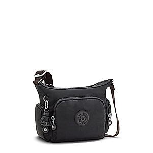Kipling Women's Gabbie Mini Crossbody, Lightweight Everyday Purse, Casual Shoulder Bag, Black Noir