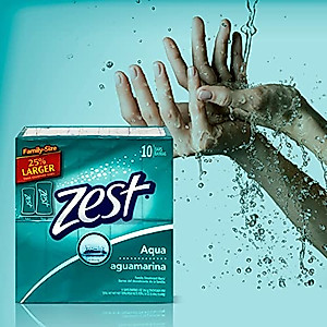 Zest Aqua Soap 5 oz, 10 count