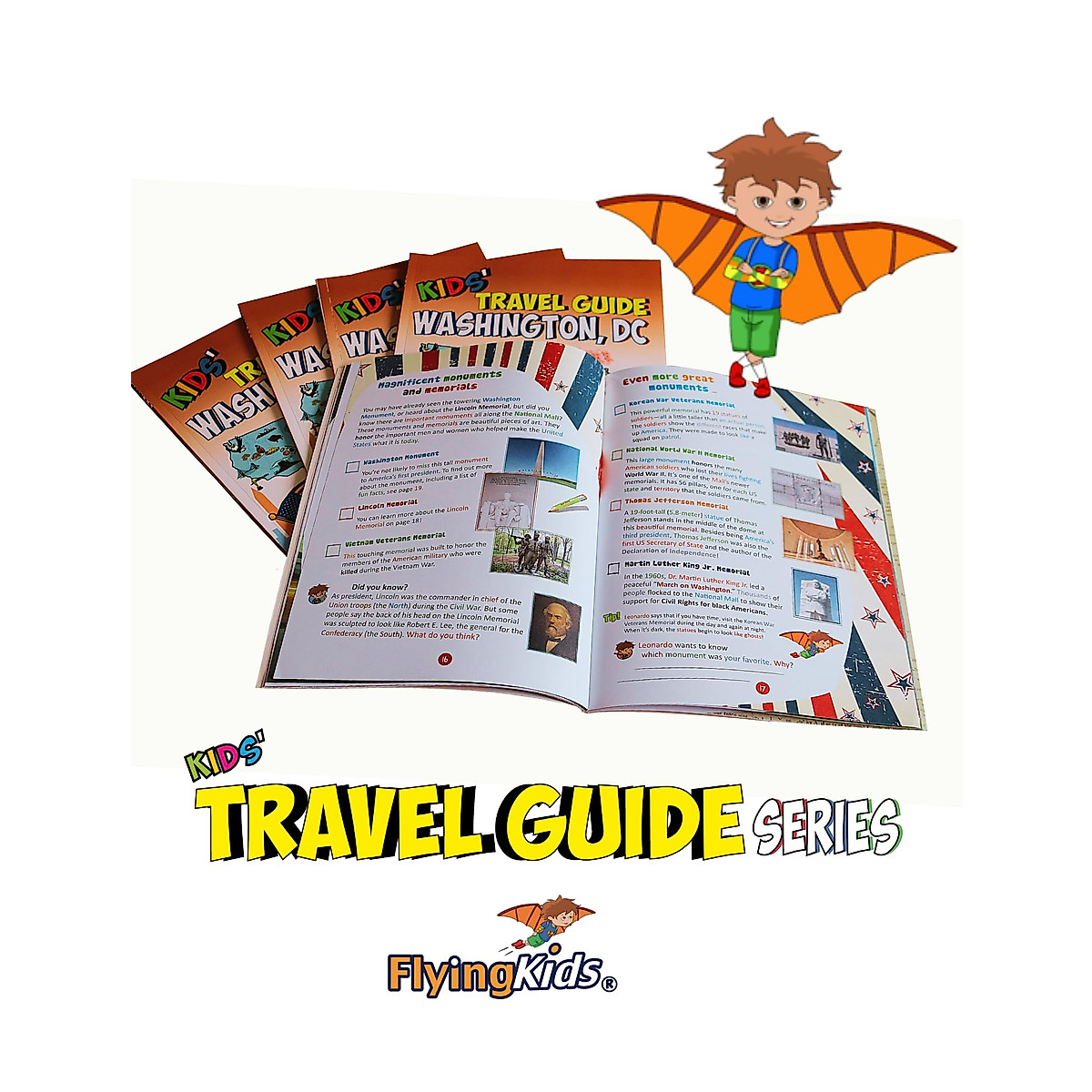 Kids' Travel Guide - Washington, DC: The fun way to discover Washington, DC with special activities for kids, coloring pages, fun fact and more!