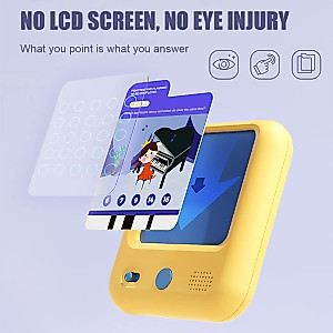 Fisca Kids Learning Pad with 60 Flash Cards 180 Questions for Toddlers 3 4 5 6 Year Old, Electronic Touch Screen Interactive Preschool Educational Toy Learning Logic & Thinking for Boys and Girls