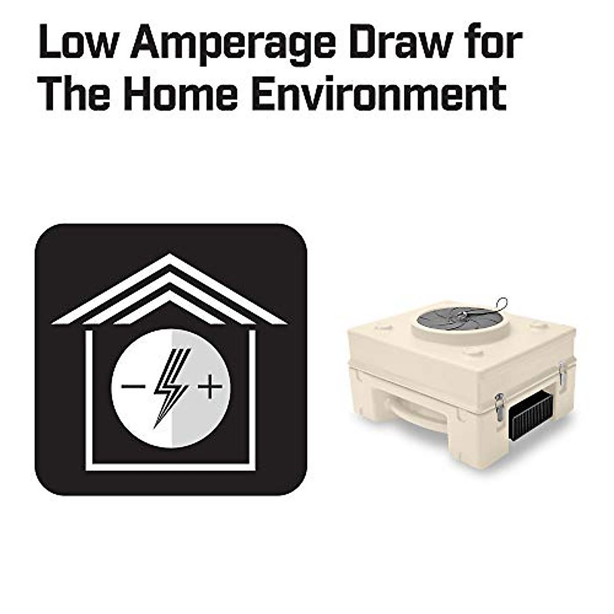 B-Air AP-450 Max Professional Grade Air Purifier Scrubber for Household Use, 450 CADR, Water Damage Equipment, Eggshell White