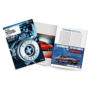 Ford 1965 Mustang V8 Engine Model Kit - Working Model Motor with Collector's Handbook