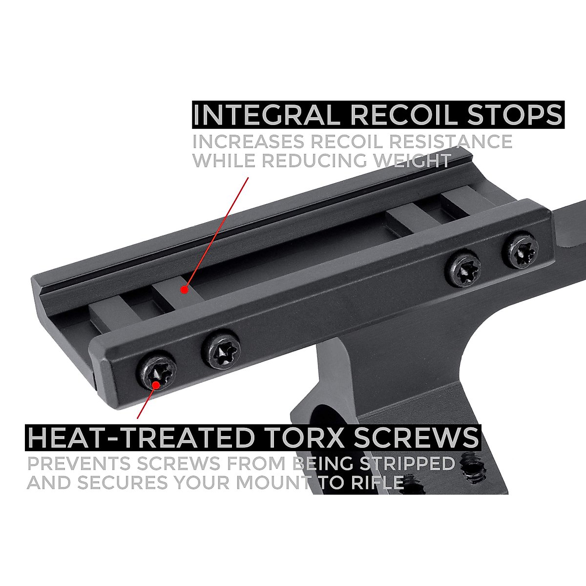 Monstrum G3 3-18x50 FFP Rifle Scope | Monstrum Extended Length Offset Scope Mount | 0 MOA | Bundle