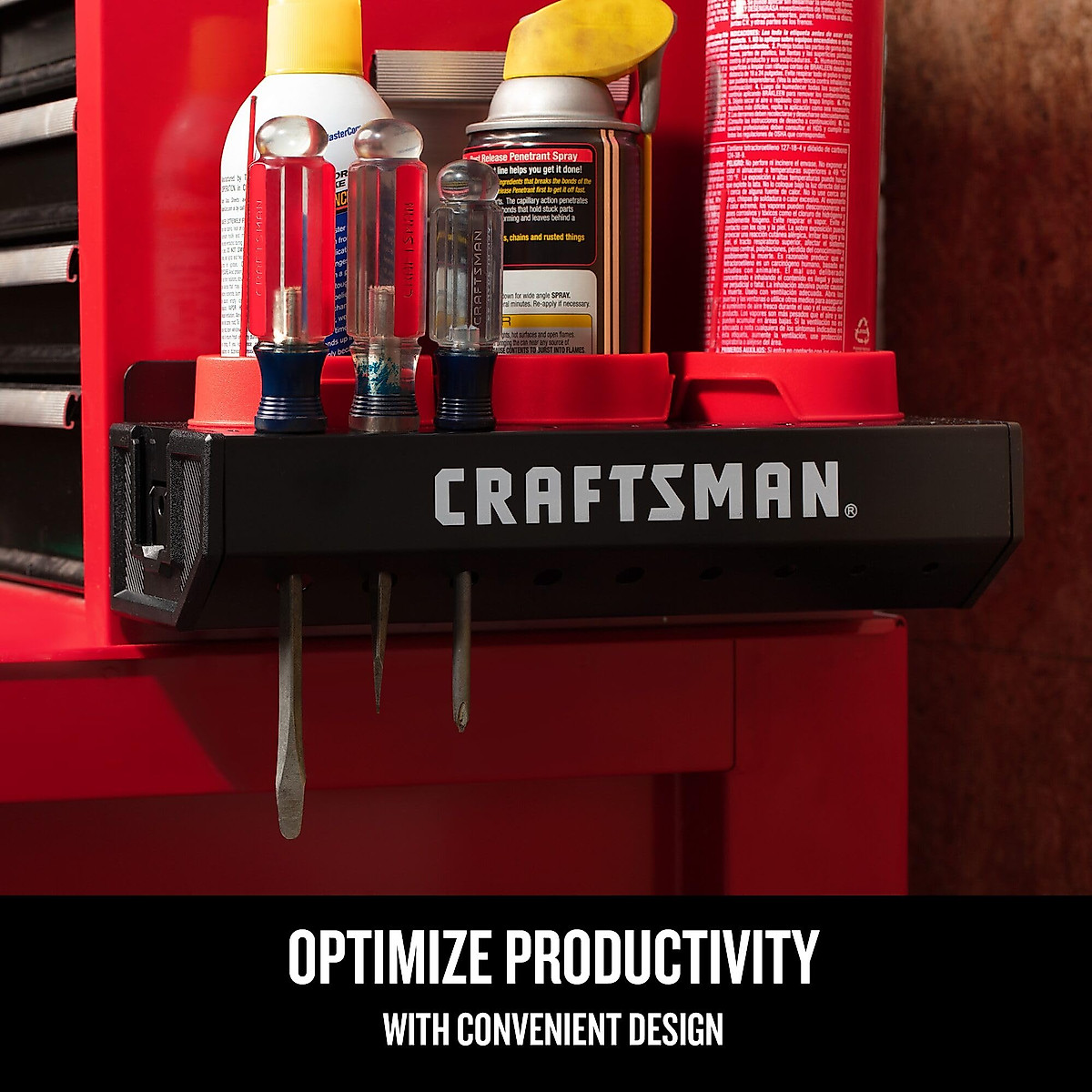 CRAFTSMAN Magnetic Spray Can Shelf (CMST98255)