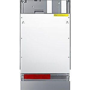 Summit Appliance DW186NTADA 18" Wide Built-In Dishwasher, Stainless Steel Door, ADA Compliant, Energy Star Certified, Top Touch Panel, Removable Cutlery Basket
