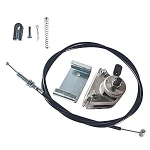 COEFEPIY 56" Brake Cable Mechanical Brake Caliper and Bracket fit Go Kart Manco 9598 9597 For Yerf-Dog ASW MB-1 Bristers Thunder Predator 212cc 196cc 6.5hp Carter Drift Trike Fun Cart Parts