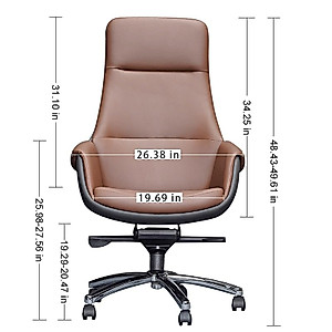 IRDFWH Office Chair High Back Office Desk Chair Executive Swivel Office Chair with Swivel Base Computer Chair Gaming Chair