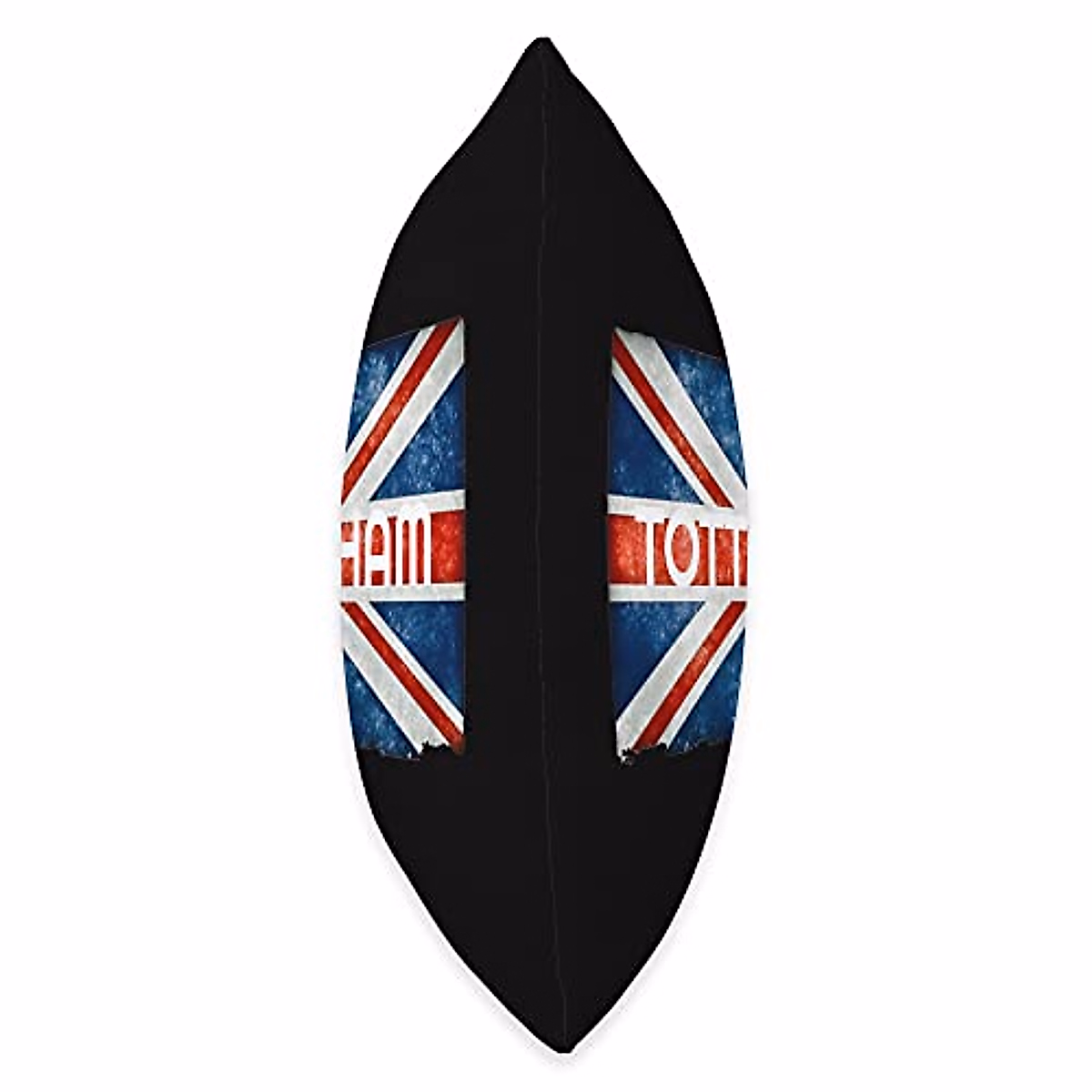 Tottenham England Union Jack Flag Tottenham England UK Flag Throw Pillow, 18x18, Multicolor