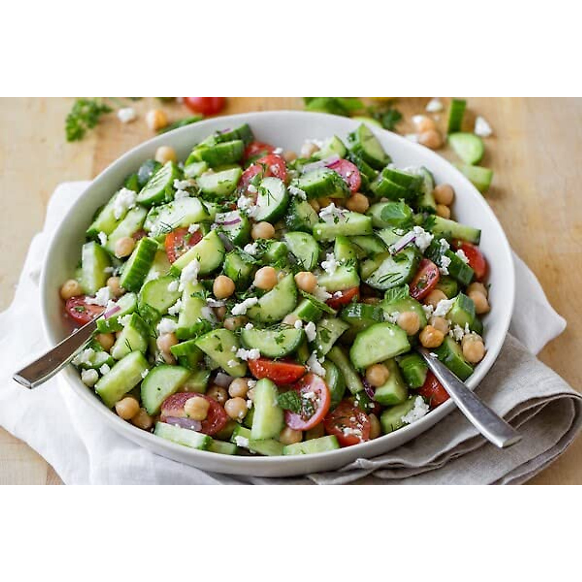 TomorrowSeeds - Tendergreen Burpless Cucumber Seeds - 30+ Count Packet - for 2024 English Cucumbers European Seedless Hothouse Pickle