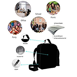 Lepmbt Unisex Backpack Anime Bag 3d Printing Backpacks Casual Daypacks 3 Piece Backpack Set 1-One Size