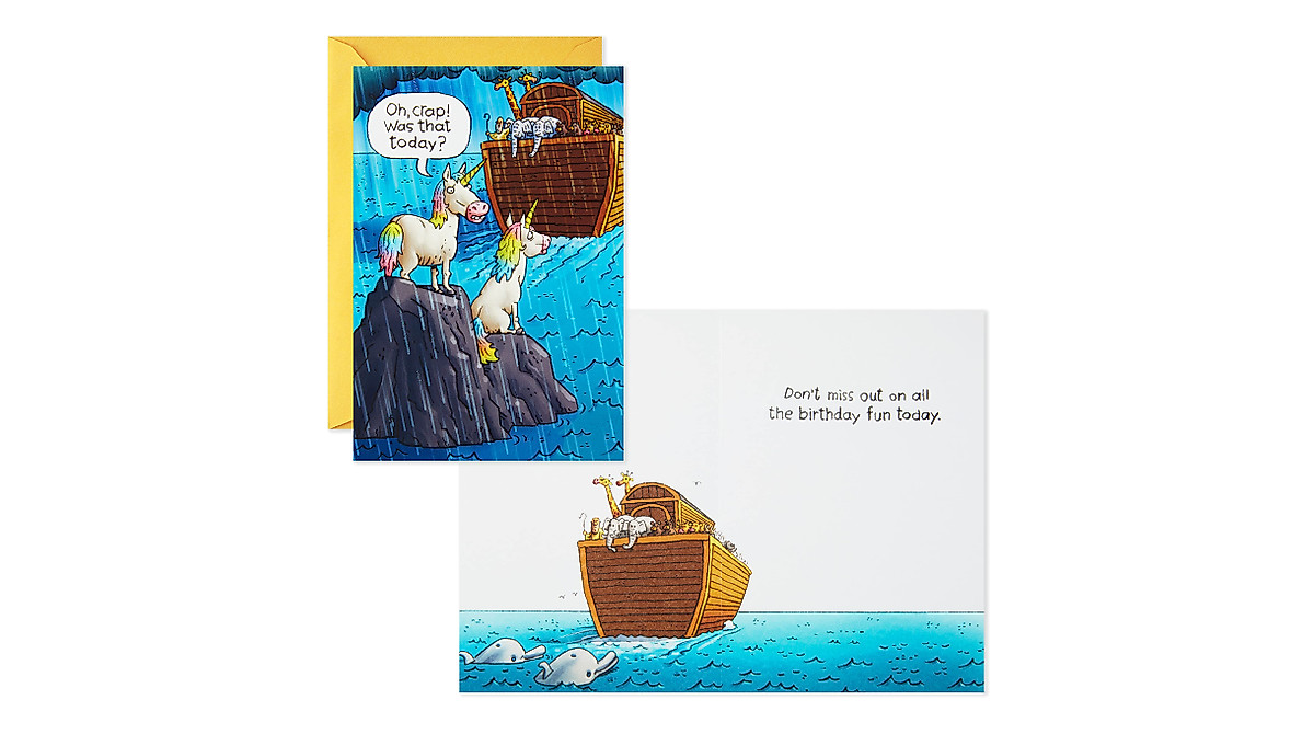 Funny Birthday Cards Pack - Hallmark Shoebox 2-pack with Humor