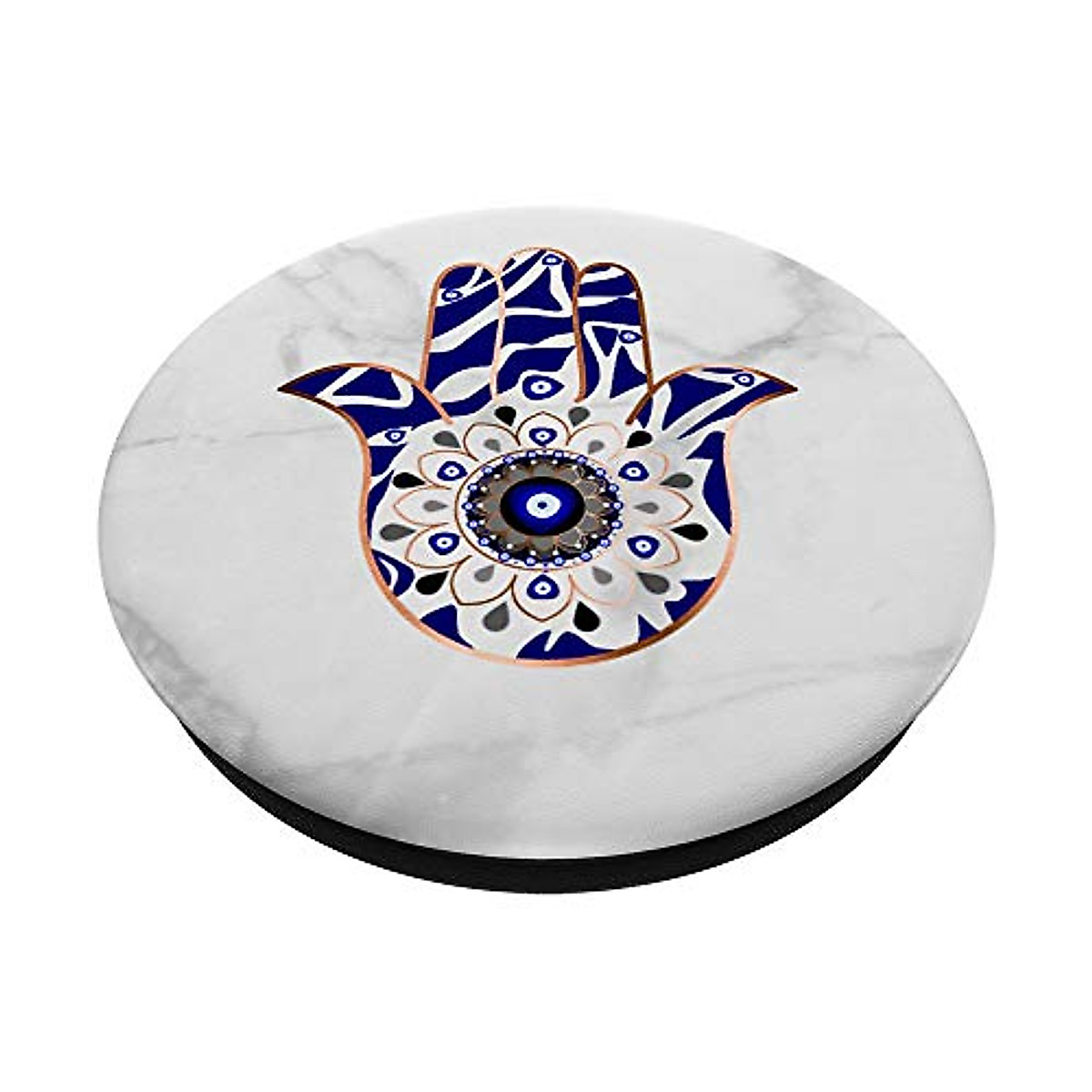 Talk to the Evil Eye Hamsa Hand PopSockets PopGrip: Swappable Grip for Phones & Tablets