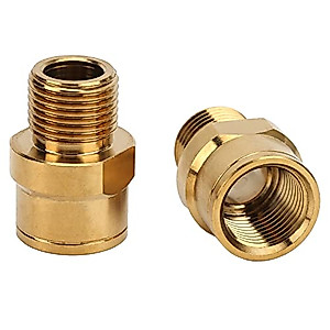 VBESTLIFE Pedal Extender, Pedals Extension Spacer Alloy Bike Pedal Extension Shaft for Mountain Road Bike(Gold)