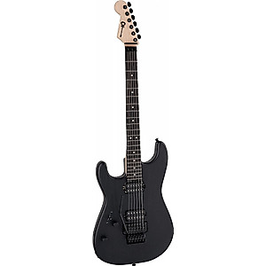 Charvel Pro-Mod San Dimas Style 1 HH FR Sassafras Left-handed Electric Guitar - Satin Black