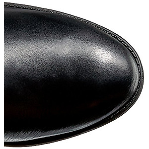 Sam Edelman Women's Penny Classic Equestrian Boot, Black Leather, 9 Medium US