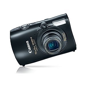 Canon Powershot SD990IS 14.7MP Digital Camera with 3.7x Optical Image Stabilized Zoom (Black)