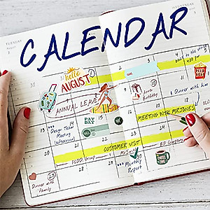 Oriday Daily Planner sticker pack 1,050+ Cute stickers (14 productivity sheets) -Bullet Journal Stickers & Seasonal, Holidays, Budget, Scrapbooking Supplies, Calendar, Payday, Agenda, Note Stickers