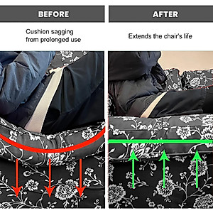 LEWORKUS Couch Supports for Sagging Cushions,Adjustable Waterproof -Non-Slipped & Sofa Cushion Support Board -44" x 19"