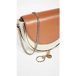 See by Chloe Women's Mara Evening Bag Combo, Cement Beige, Off White, Tan, One Size