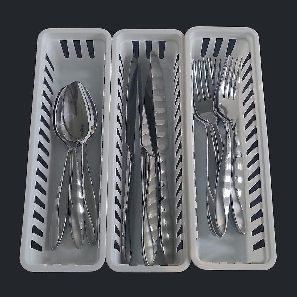 Storage Trays For Organizing Drawers Kitchen Storage Baskets Garage Containers Set Of 6 Slim Plastic Stoarge Trays