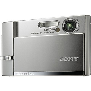 Sony Cybershot DSC-T50 7.2MP Digital Camera with 3x Optical Zoom (Silver)