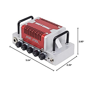 Hotone Heart Attack Mini Guitar Amplifier Head, 5 Watt
