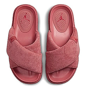 Nike WMNS Jordan Sophia Women's Slides (Canyon Pink/Sail/Ice Blue/Fire Red, us_footwear_size_system, adult, women, numeric, medium, numeric_9)