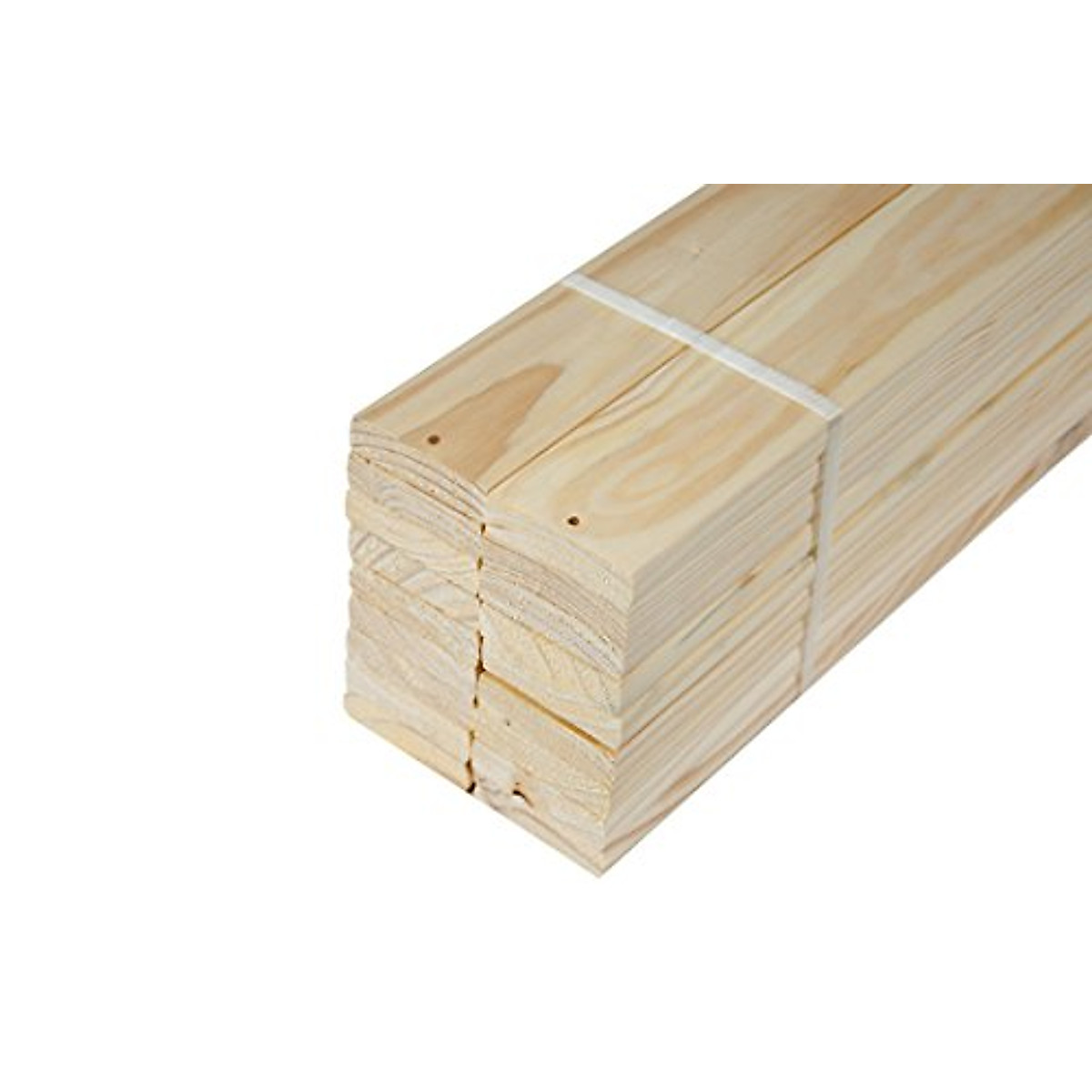 Palace Imports Pack of 18 Loose 100% Solid Pine Wood Slats for Twin Size Beds and Bunk Beds, 39.5”L x 2.75”W x 0.75”H