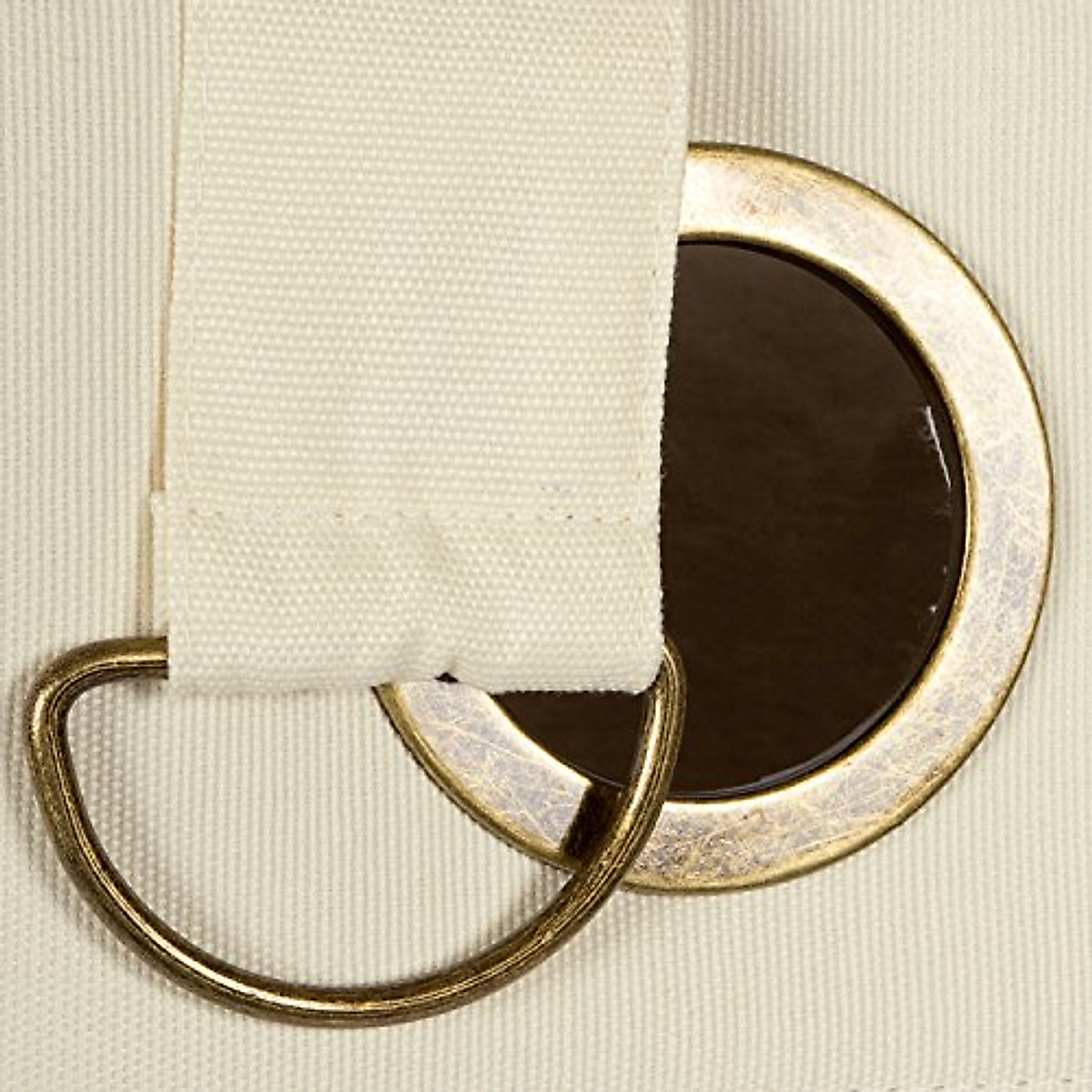 DII Canvas Laundry Basket, Grey Colorblock, Bag Large