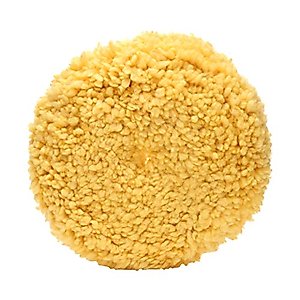 3M Wool Polishing Pad (05713) – For Boats, Cars, Trucks and RVs – Single-Sided – 9 Inches , Yellow