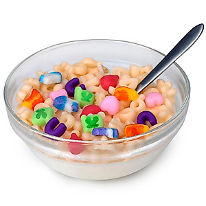 Funny Cereal Candle Bowl, Vanilla Scented Soy Candles with Metal Spoon, Cute Candles Gifts, Cool Candles Gifts