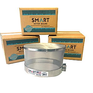 Smart Meter Cover Guard Shield and Blocks EMF Smart Meters emit - (Made in The USA) Blocks Smart Meter EMF. Invented by us, All Other "Covers" are Copies.