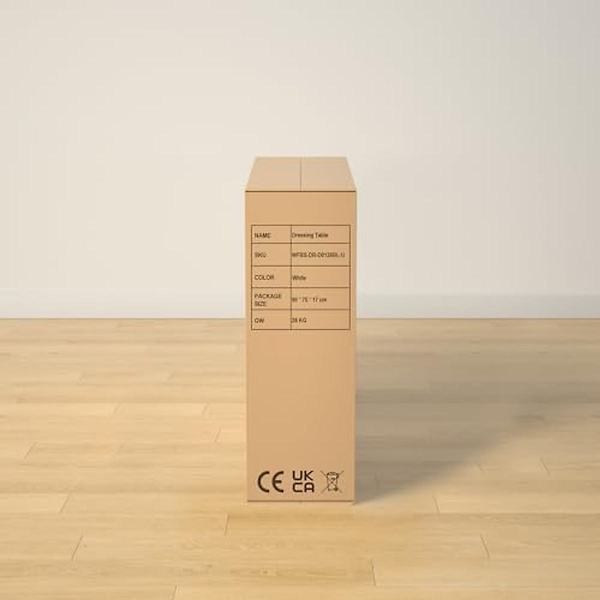 OFCASA Vanity Desk with Mirror and Lights, Vanity Set with 3 Colors Lights, Makeup Table with Mirror and Chair, Adjustable Nightstand, Solid Wood Legs, Bedroom Dressing Table (Black)