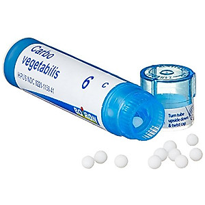 Boiron Carbo Vegetabilis 6C (Pack of 5), Homeopathic Medicine for Bloating and Gas