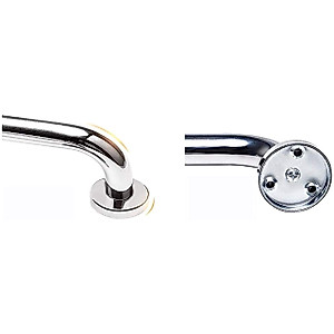 handrail Handles Bathtub Grab Bars Toilet Grab Bars Bathtub Handrail, Shower Safety Handle Bathtub, Toilet, Bathroom, Kitchen, Stair Railing, Shower, with Screws/30Cm