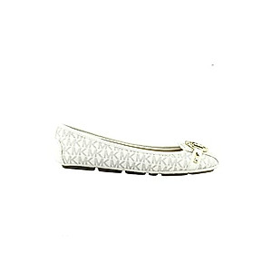 Michael Kors Women's Fulton Moccasin (Vanilla PVC, Numeric_8_Point_5)