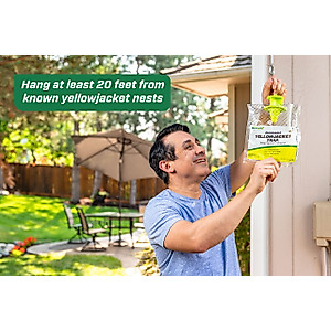 Rescue YJTD-W Disposable Yellow Jacket Trap, West of the Rockies (2 PACK)